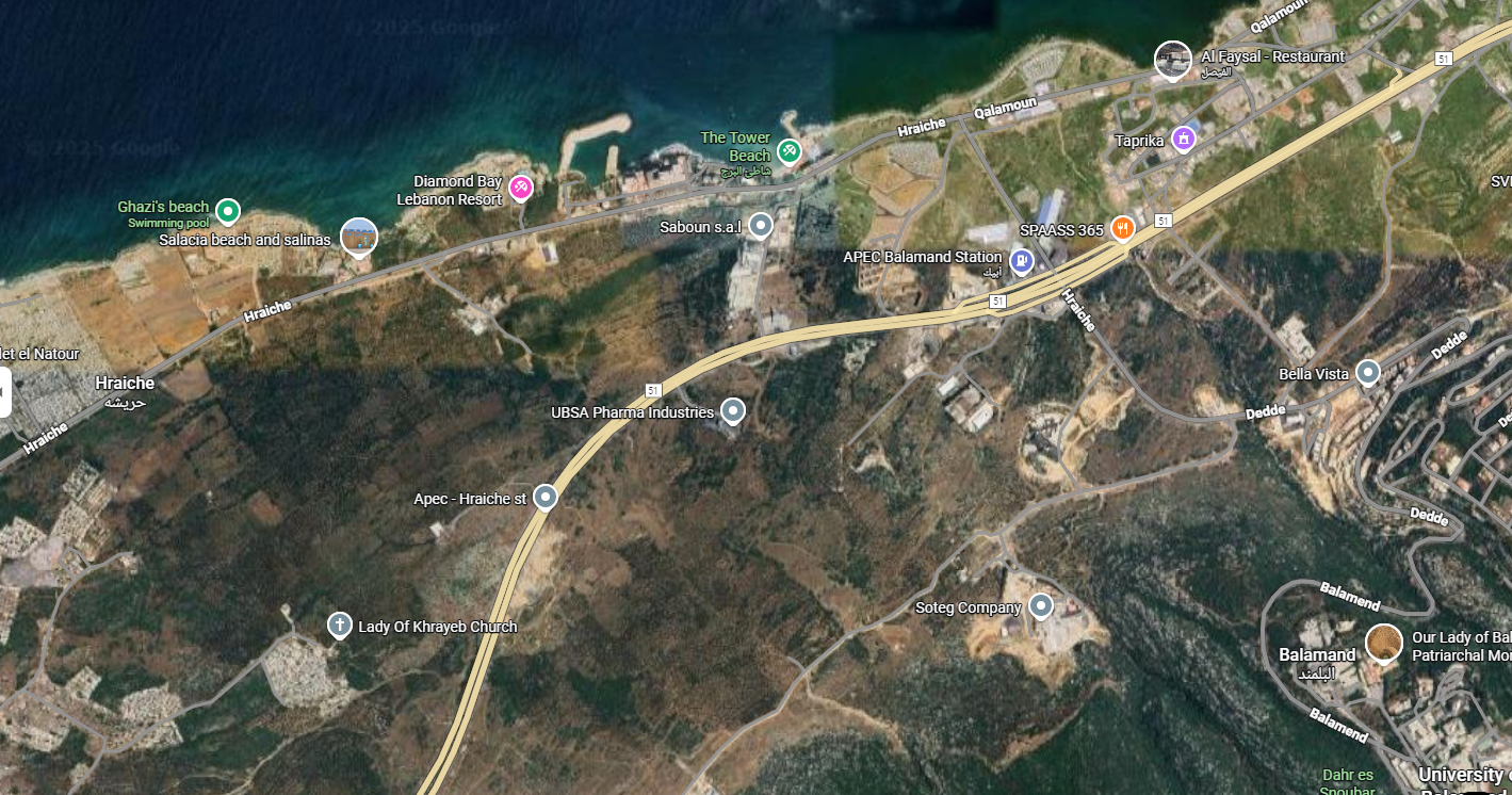 Land on Qalhat - Beirut Highway (QH01) - East of The East